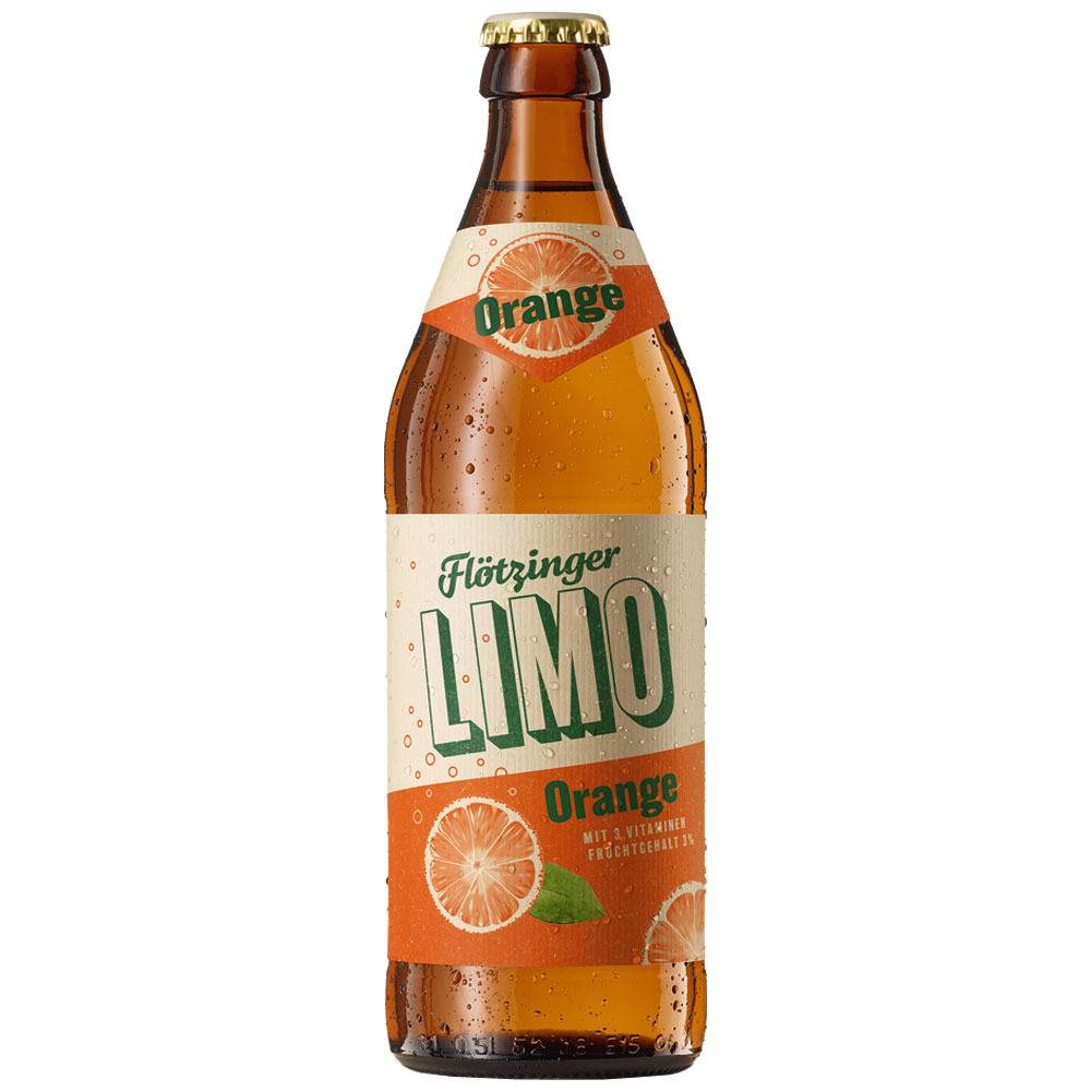 Flötzinger Orangen-Limonade 20x0,5l | Limonaden | Limo & Schorlen ...