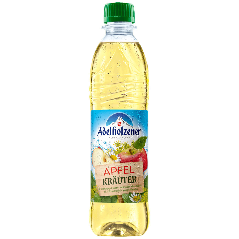 Adelholzener Apfel Kräuter 12x0,5l PET | Schorlen | Limo & Schorlen ...