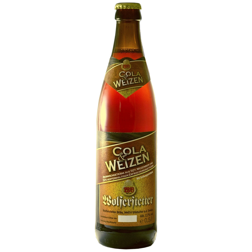 Wolferstetter Cola&Weizen 20x0,5l | Biermischgetränke | Bier ...